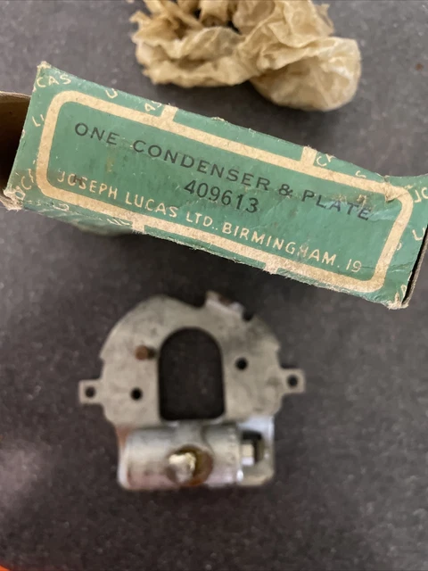 LUCAS CONDENSER PLATE 409613 £25.00 - PicClick UK