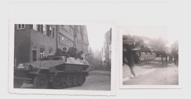 2 WK FOTO Panzer dabei in Romorantin Frankreich EUR 9,99 - PicClick DE