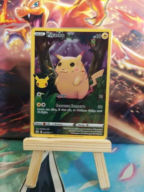 CARTE POKÉMON PIKACHU 005/025 Célébrations 25 ans FR EUR 2,50 - PicClick FR