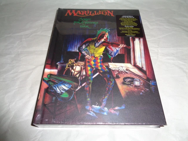 MARILLION SCRIPT FOR A JESTER'S TEAR DELUXE 4cd +blu-ray UK RELEASE NEW ...