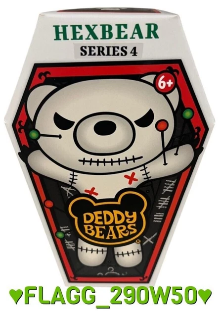 2025 DEDDY BEARS Series 4 HEXBEAR 6" Stitches Mini Bear Plush ***READ ...