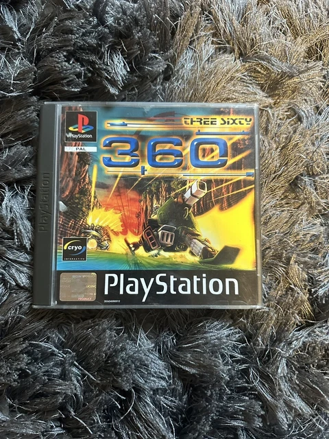 360 THREE SIXTY Sony Playstation Ps1 £10.00 - PicClick UK