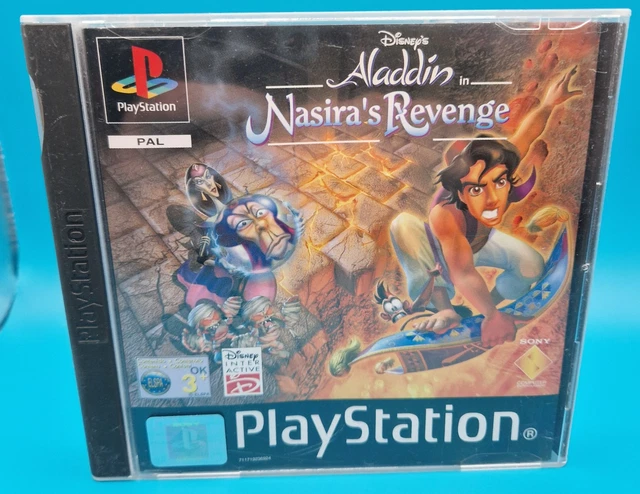 DISNEY'S ALADDIN IN Nasira's Revenge Sony PlayStation PS1 Complete £20. ...