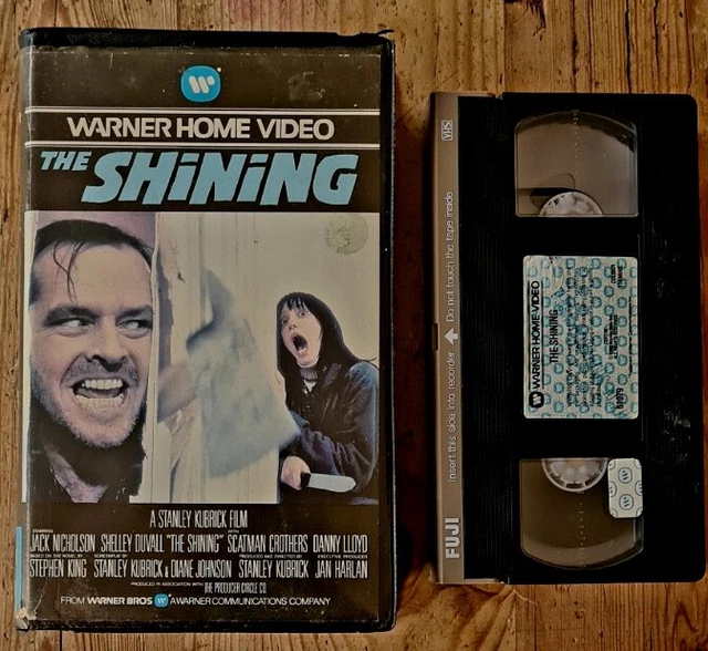 THE SHINING RARE Original VHS Warner Home Video Release (In Big ...