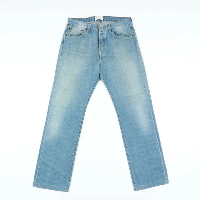 JEANS LEVI'S 501 Rivets 1947 Édition Limitée Utilisé (Cod.H2963) W34 L36 Homme EUR 61,96 ...