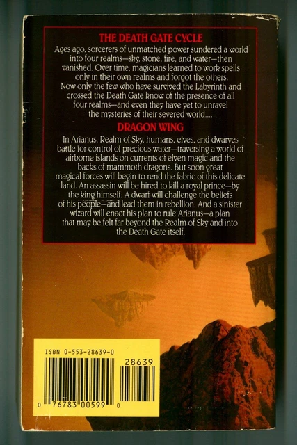 AILE DRAGON PAR Margaret Weis & Tracy Hickman ! DEATH GATE CYCLE ...