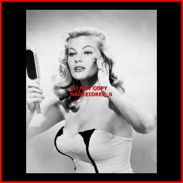 Anita Ekberg Blonde Bombshell Swedish Miss Model Actress Pin Up Sexy 8x10 Photo £827 Picclick Uk
