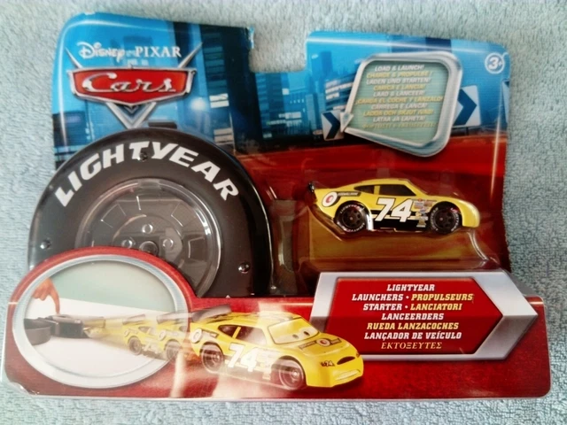 DISNEY PIXAR CARS Sidewall Shine No. 74 Lightyear Launcher £25.00 ...