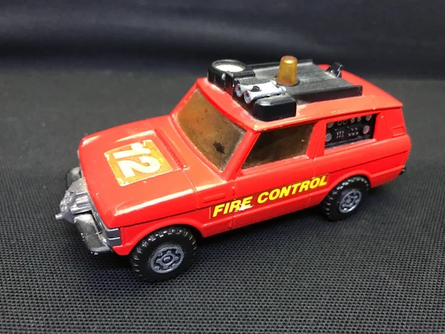 MATCHBOX LESNEY SUPER Kings K64 Range Rover Fire Vehicle Made in ...