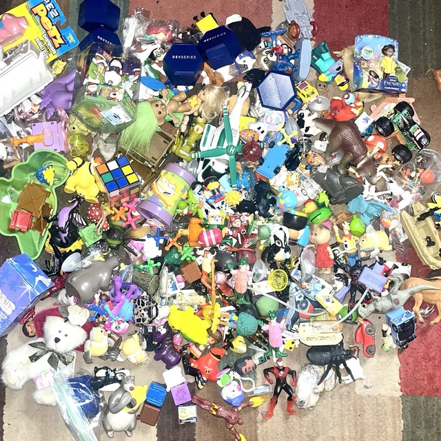 JUNK DRAWER TOY Lot 17lbs - Nickelodeon Disney McDonald’s Marvel DC ...