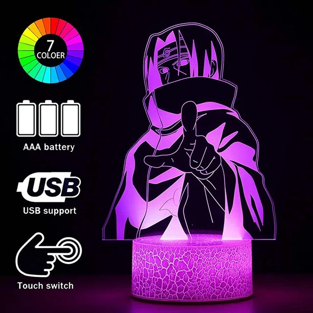 NARUTO 3D LAMP Illusion 🔥 🕯️Free Delivery 🚚 💨 £14.00 - PicClick UK