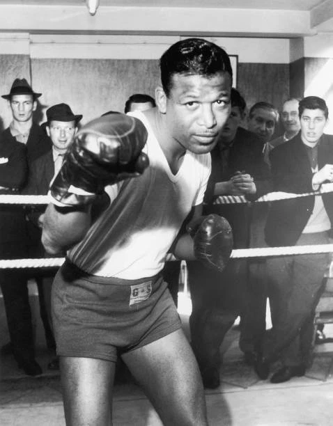 AMERICAN MIDDLEWEIGHT BOXER Sugar Ray Robinson training Bloom's- 1962 ...