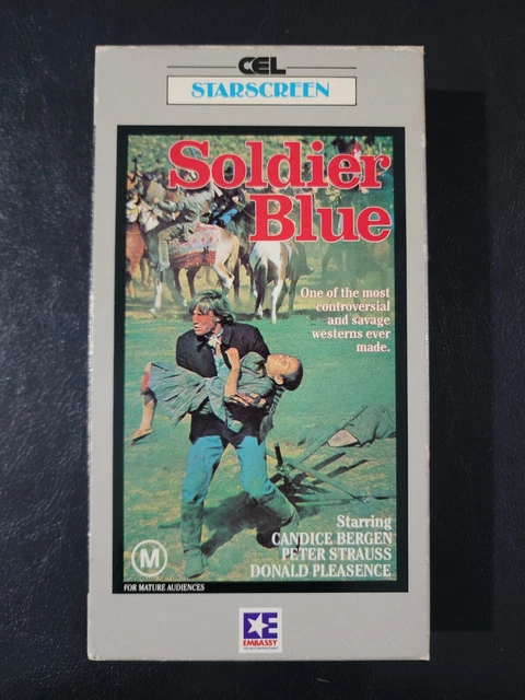SOLDIER BLUE - VHS - Candice Bergen $14.90 - PicClick AU