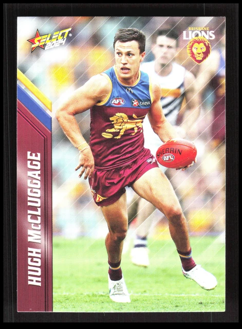 Afl 2024 Select Brisbane Lions Hugh Mccluggage 18 Card Cb 1 4 B 12 2 2691