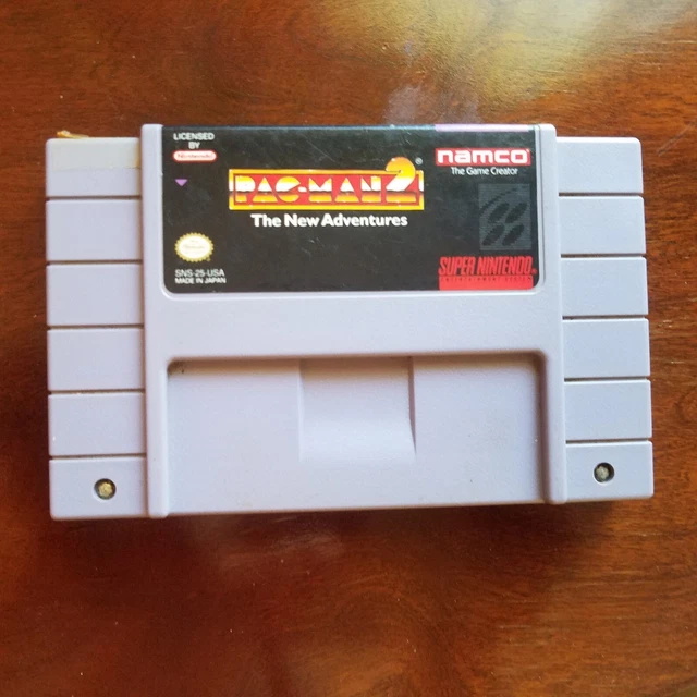 PAC-MAN 2 THE New Adventures Super Nintendo SNES 1990s authentique ...