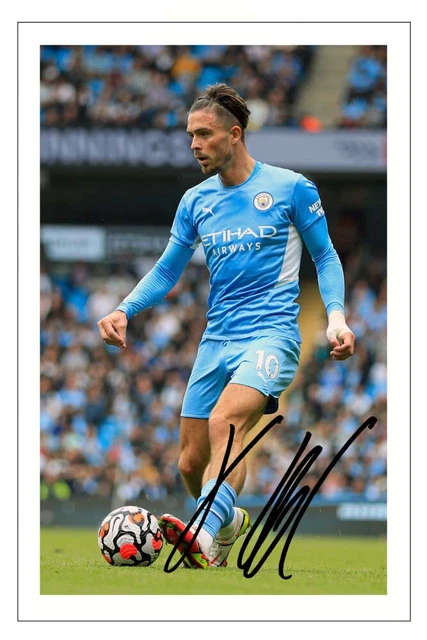 JACK GREALISH SIGNED Autograph 6X4 PHOTO Gift Signature Print ...