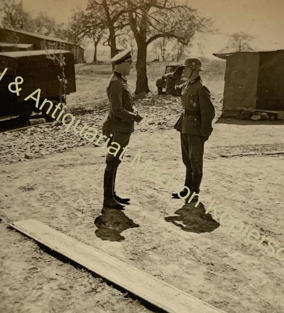 ORIG. FOTO WW2 WK2 WH Wehrmacht Krieg 1940 Auerbach Vogtland Soldaten ...