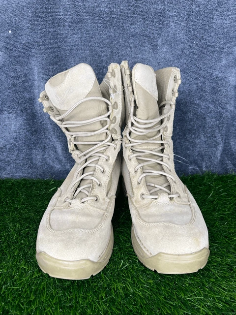 DANNER DESERT TFX 8” Rough-Out Tan Tactical Boots Men’s 6 £52.03 ...