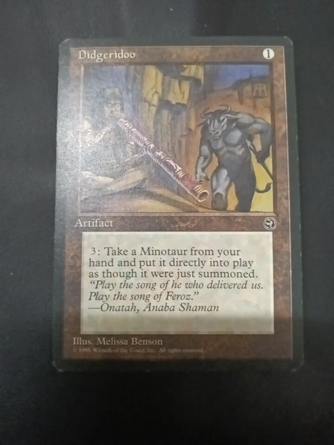 DIDGERIDOO HOMELANDS LP (rare liste réservée carte magique MTG) EUR 8 ...