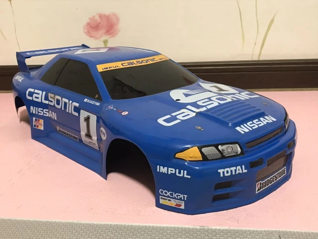 1/8 NISSAN SKYLINE Gt-R R32 Calsonic Race Car Radio Control Body Kyosho ...
