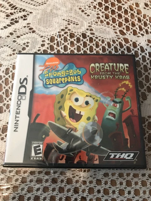 SPONGEBOB SQUAREPANTS CREATURE From The Krusty Krab Ds - Factory Sealed ...