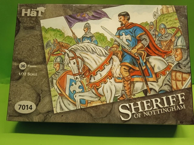 SHERIFF OF Nottingham Soldatini Scala 1/72 N 7014 Hat Nuovo EUR 14,90 ...