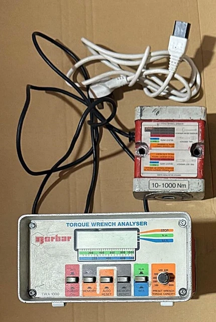 NORBAR TORQUE WRENCH Analyser TWA1000 Untested £68.28 - PicClick UK