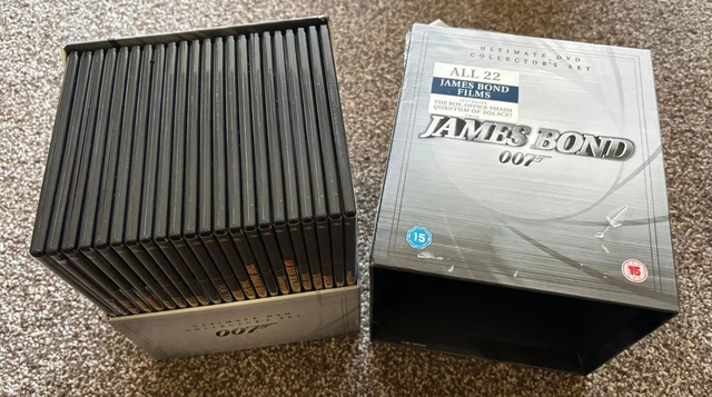 JAMES BOND 22 Film Ultimate Dvd Collector Boxset Uk Cg B42 £10.78 - PicClick UK