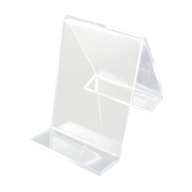 DESKTOP CELL PHONE Transparent Display Stand Easel Premium Wide ...