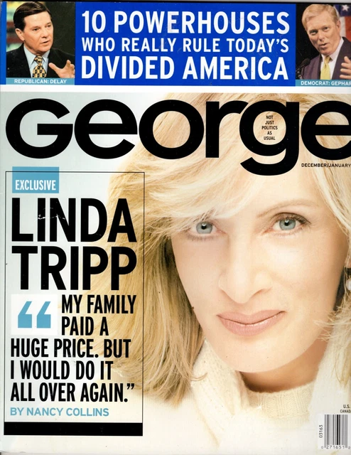 JOHN JFK KENNEDY Jr George Magazine December 2000 January 2001 Linda ...