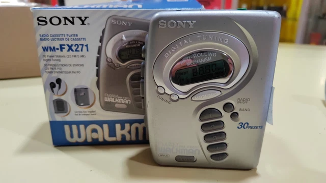 WALKMAN SONY WM-FX271 Original Box Manual EUR 60,00 - PicClick IT