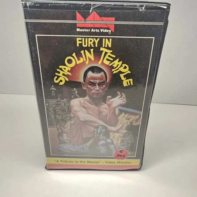 FURY IN SHAOLIN Temple VHS starring Liu Chia Hui. Kung Fu £9.23 ...
