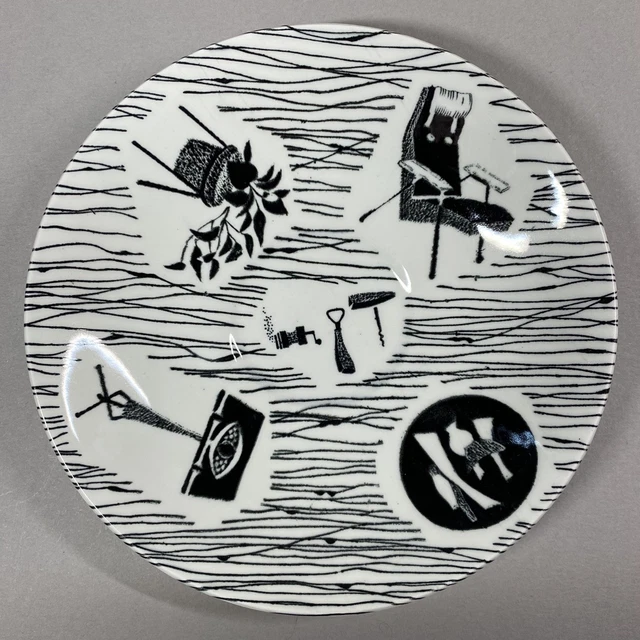 RIDGWAY POTTERIES HOMEMAKER 14cm Saucer - Vintage/Retro Atomic £7.59 ...