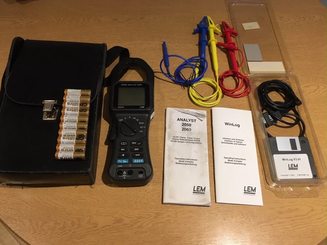 LEM HEME ANALYST 2060 ,Fully Working , Instructions and Winlog Software ...