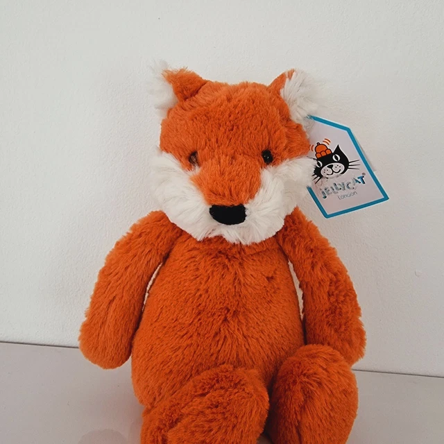 JELLYCAT BASHFUL FOX Cub Small fox New With Tags! £64.99 - PicClick UK