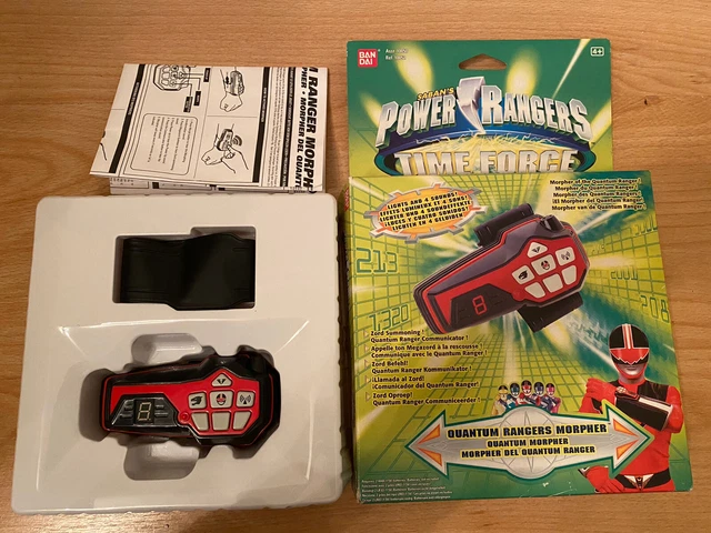 POWER RANGERS TIME Force Quantum Morpher - 100% Complete In Box - Rare ...