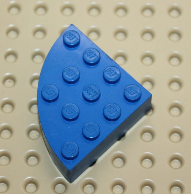 LEGO STAR WARS Blue Brick Round Corner 4x4 Full Brick ref 2577 set 7150 ...