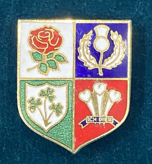 VINTAGE FOUR NATIONS Rugby Union hard enamel metal badge £5.91 ...