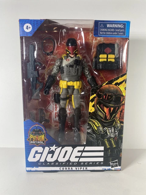 HASBRO G.I. JOE Python Patrol Cobra Viper 7 in Action Figure - 42 $22. ...