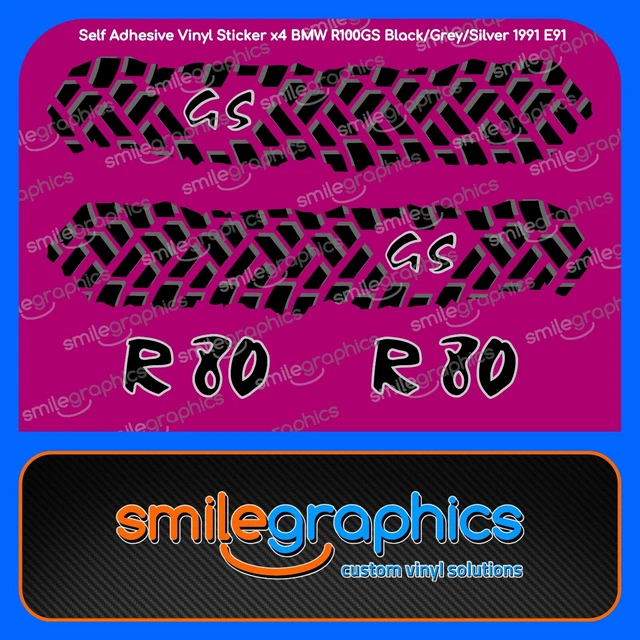 BMW R80 GS R 80 GS PD Paris Dakar E91 Tank & Battery Cover Decals $85. ...