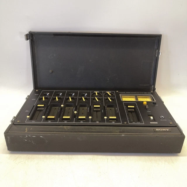 SONY MX-650 6 Channel Analogue Stereo Mixer - *SPARES OR REPAIRS* £39. ...