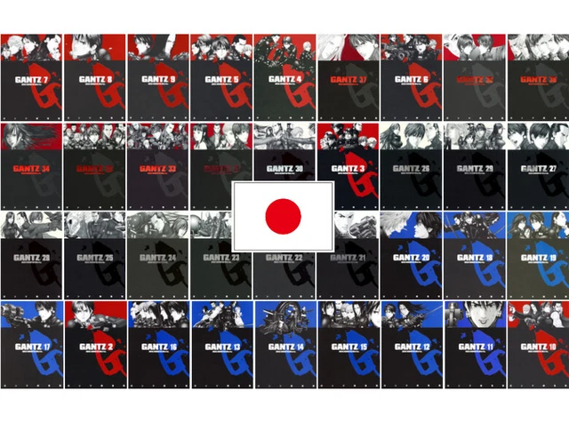 GANTZ VOL.1~37 JAPANESE Complete set & Chooseable USED LOT Comic Manga ...