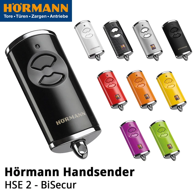 💚💚💚 HÖRMANN HANDSENDER HSE 2, BiSecur, viele Farben EUR 75,95 - PicClick DE