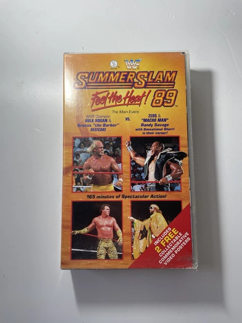 WWE WWF SUMMERSLAM 1989 Vhs Wrestling Video Vintage £6.99 - PicClick UK