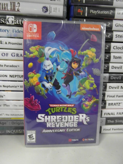 TMNT TEENAGE MUTANT Ninja Turtles Shredder's Revenge Anniversary ...