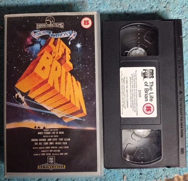 MONTY PYTHON'S LIFE of Brian, VHS CBS FOX GREATS EUR 2,34 - PicClick FR
