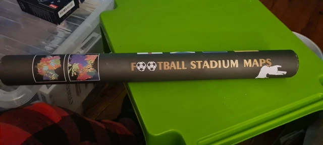 FOOTBALL STADIUM MAPS (In Cardboard Tube) £15.00 - PicClick UK
