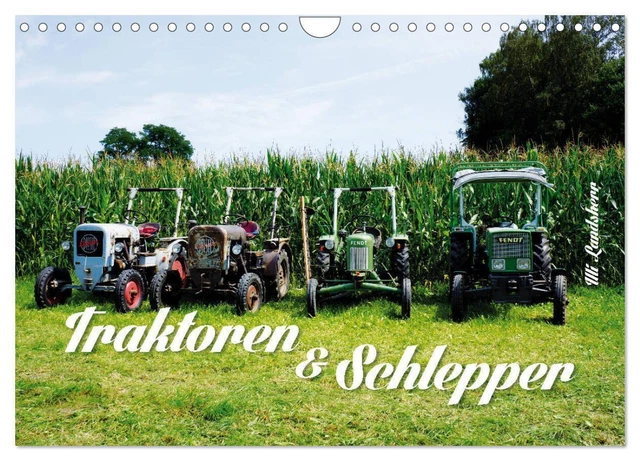ULI LANDSHERR | Traktoren und Schlepper (Wandkalender 2025 DIN A4 quer ...