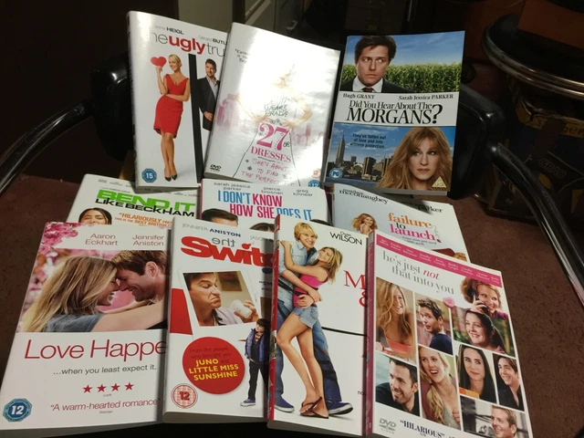 10X DVD BUNDLE - Jennifer Aniston Katherine Heigl Keira Knightley Sarah ...