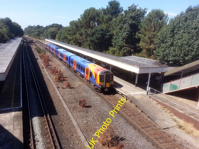 PHOTO 6X4 POKESDOWN For Boscombe Pokesdown Railway Station as a ...